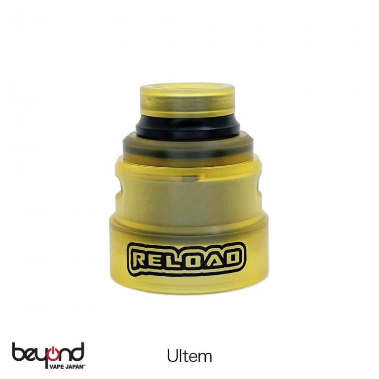 【Reload Vapor USA】Reload S RDA SE Cap With Drip Tip ｜BEYOND VAPE JAPAN【公式】